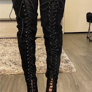 new envy | Shoes | Anastacia Thigh High Boots | Poshmark